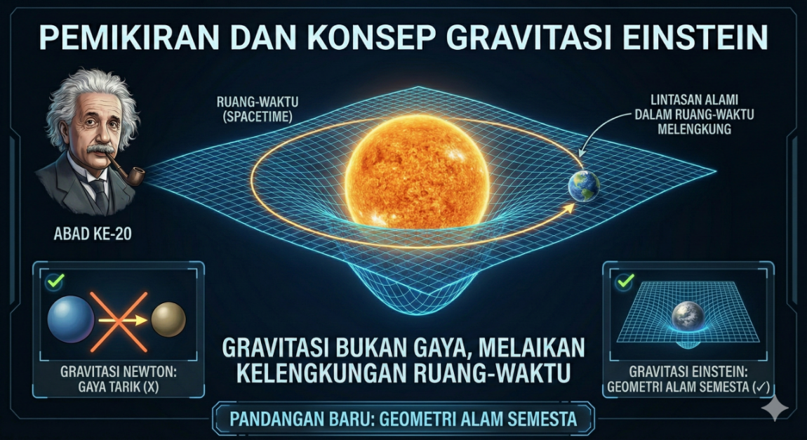 Apa itu gravitasi? apakah itu adalah takdir ruang dan waktu | BINUS ASO ...